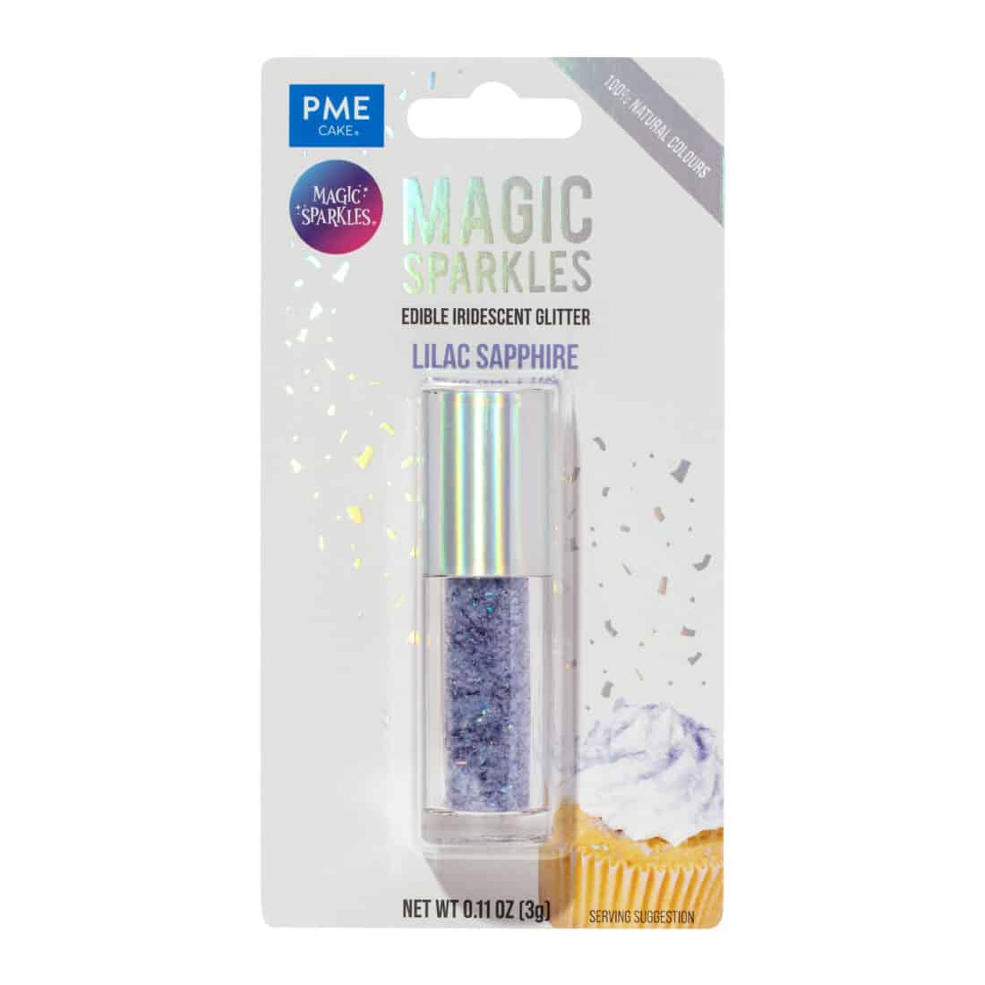 Bestel Magic Sparkles Edible Glitter – Lilac Sapphire (3g) voor slechts ...